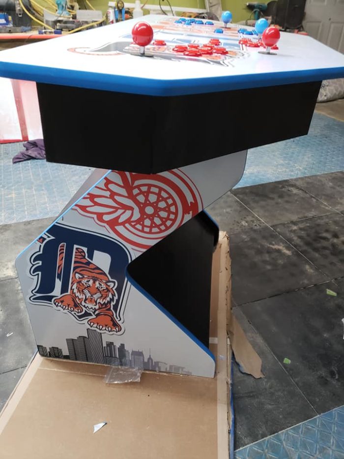 4 Player Pedestal Arcade | Ourcades