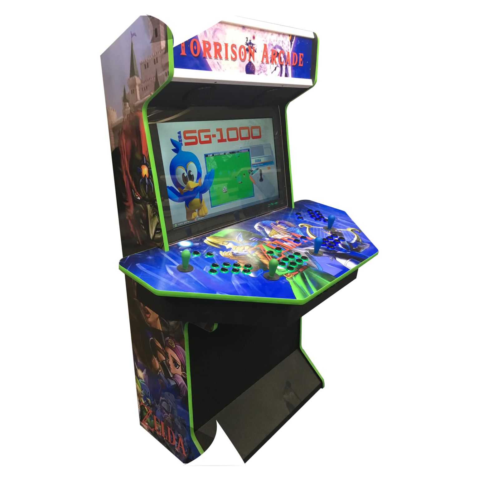 4 Player Pedestal Arcade | Ourcades